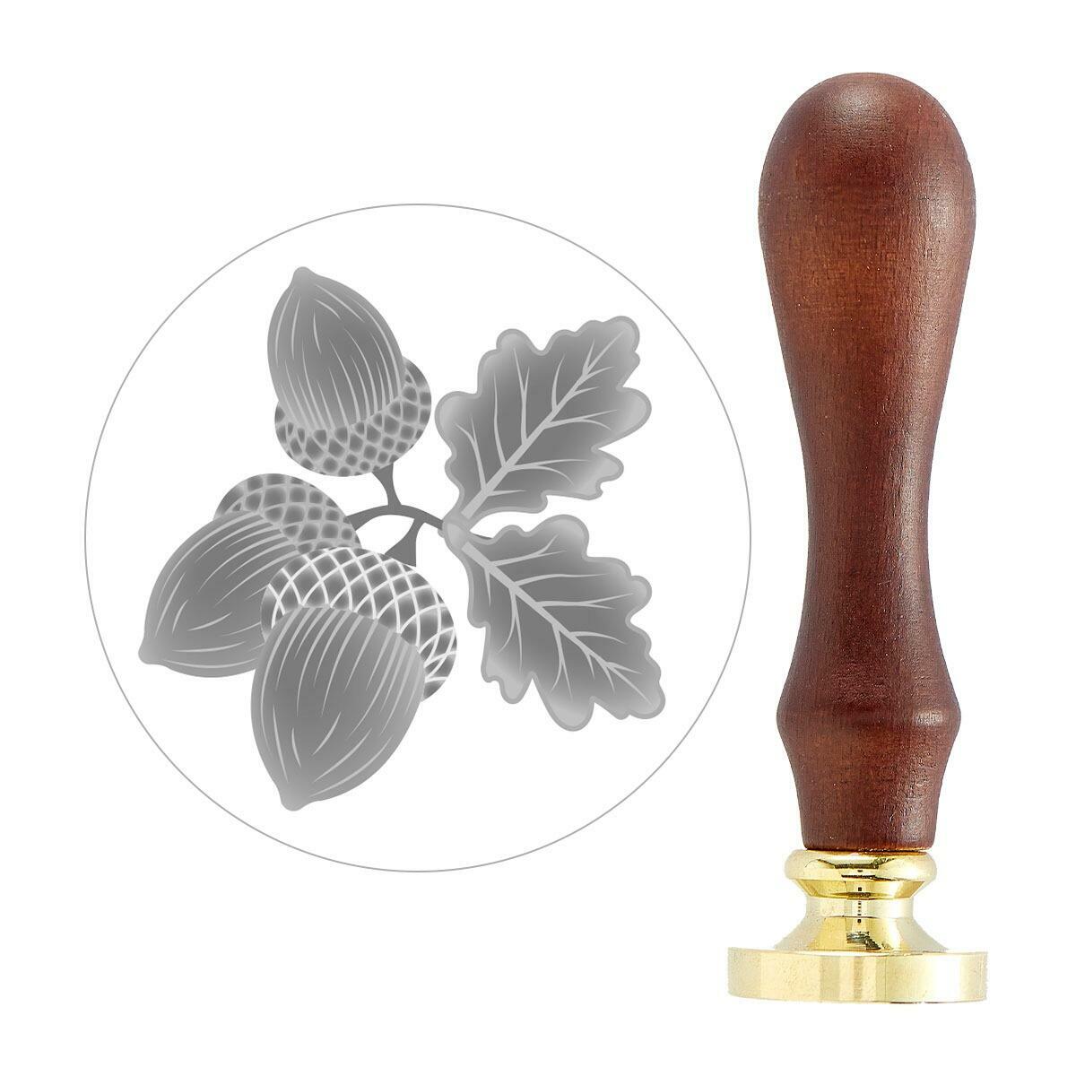 Spellbinders- Acorn Trio 3D Wax Seal Stamp from the Falling Leaves ...