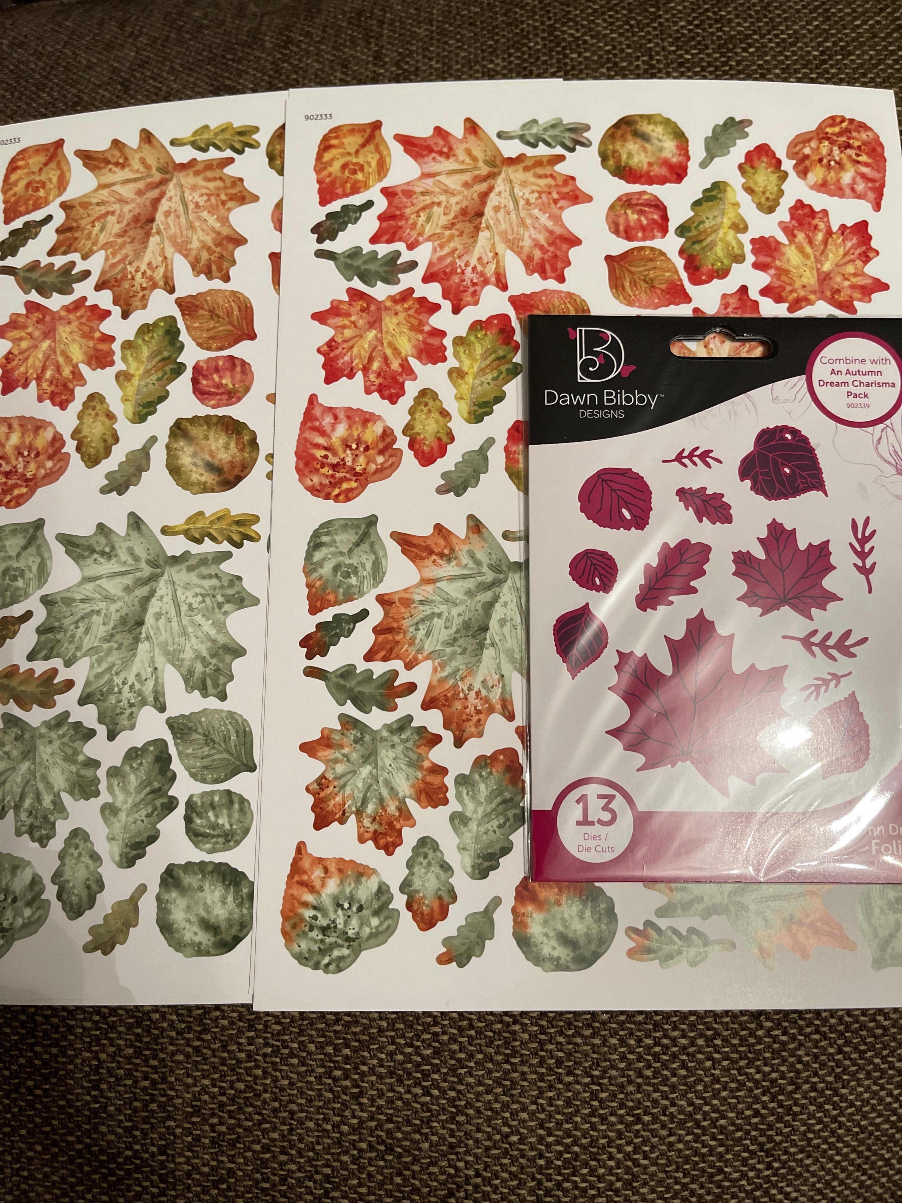 Dawn Bibby Designs - AN AUTUMN DREAM - FOLIAGE
