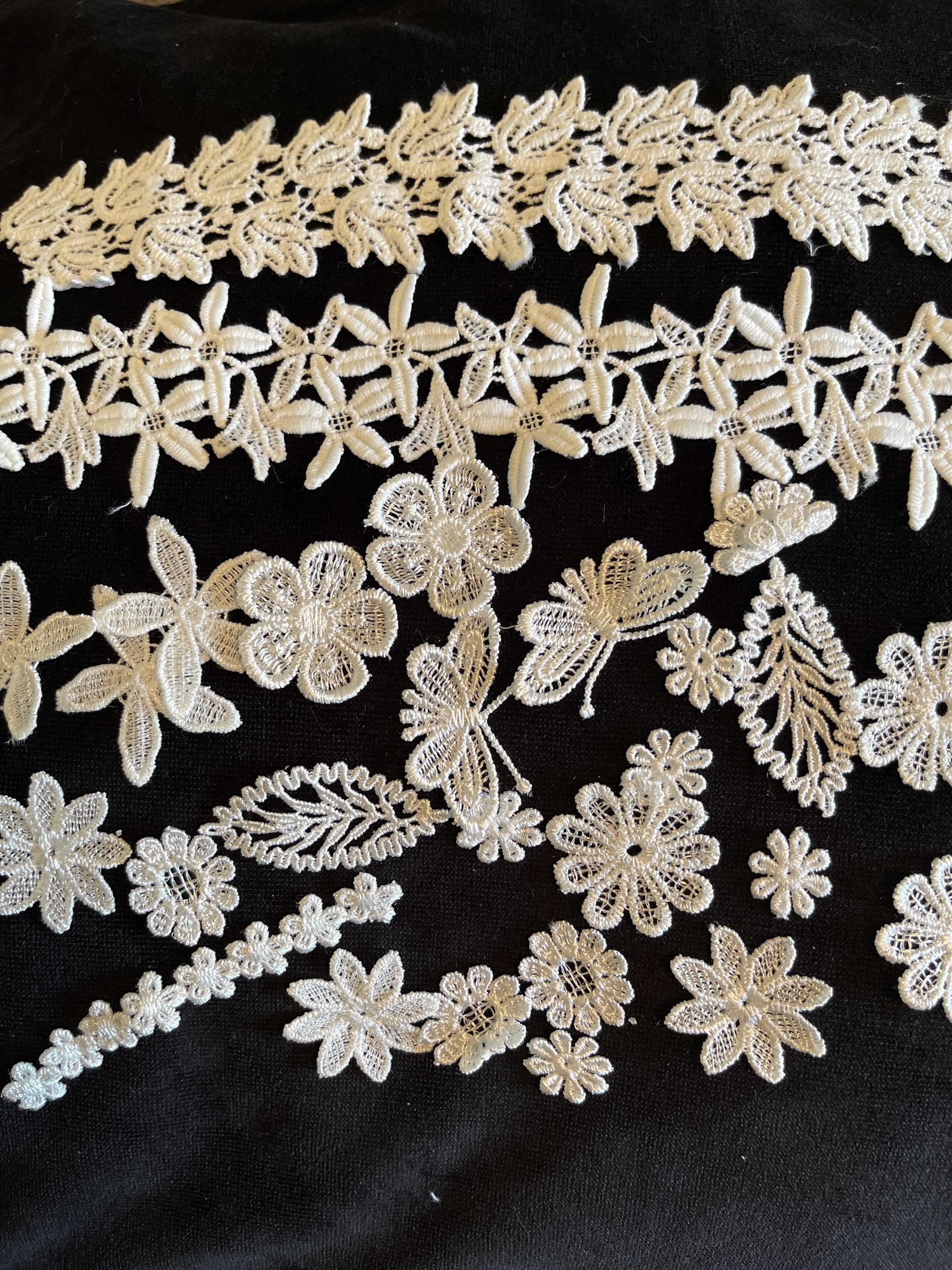 Lace motif collection - LIMITED STOCK