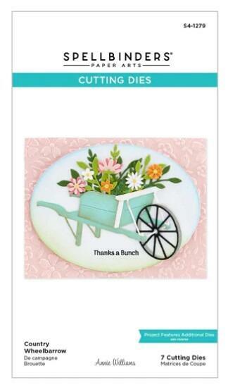 Spellbinders - Country Wheelbarrow Etched Dies from the Country Garden ...