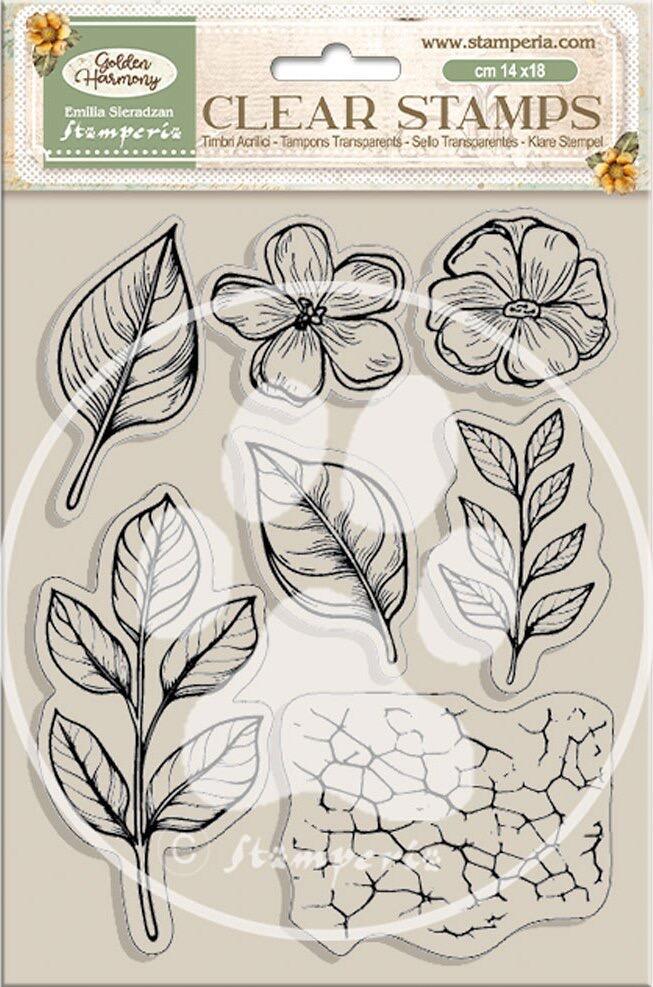Stamperia Golden Harmony Clear Stamps (WTK201)
