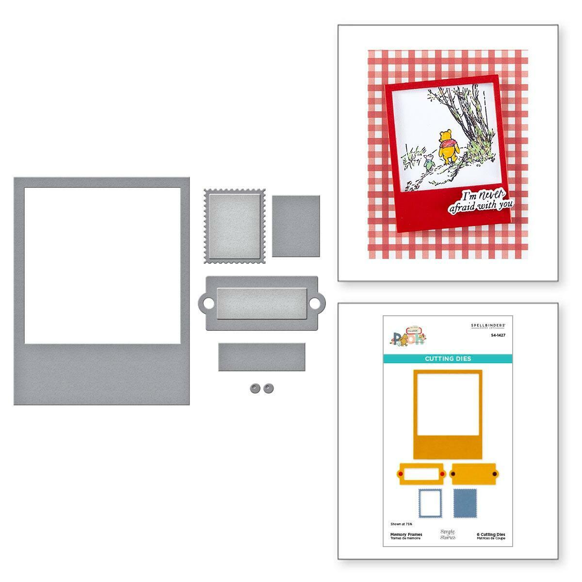 Spellbinders - Memory Frames Etched Dies from the Say Cheese Classic ...