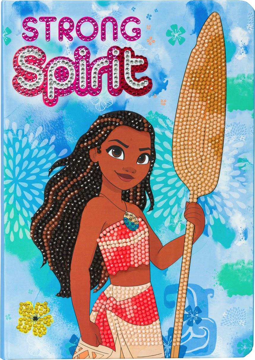 Disney Moana Crystal Art Notebook Kit (CANJ-DNY603)