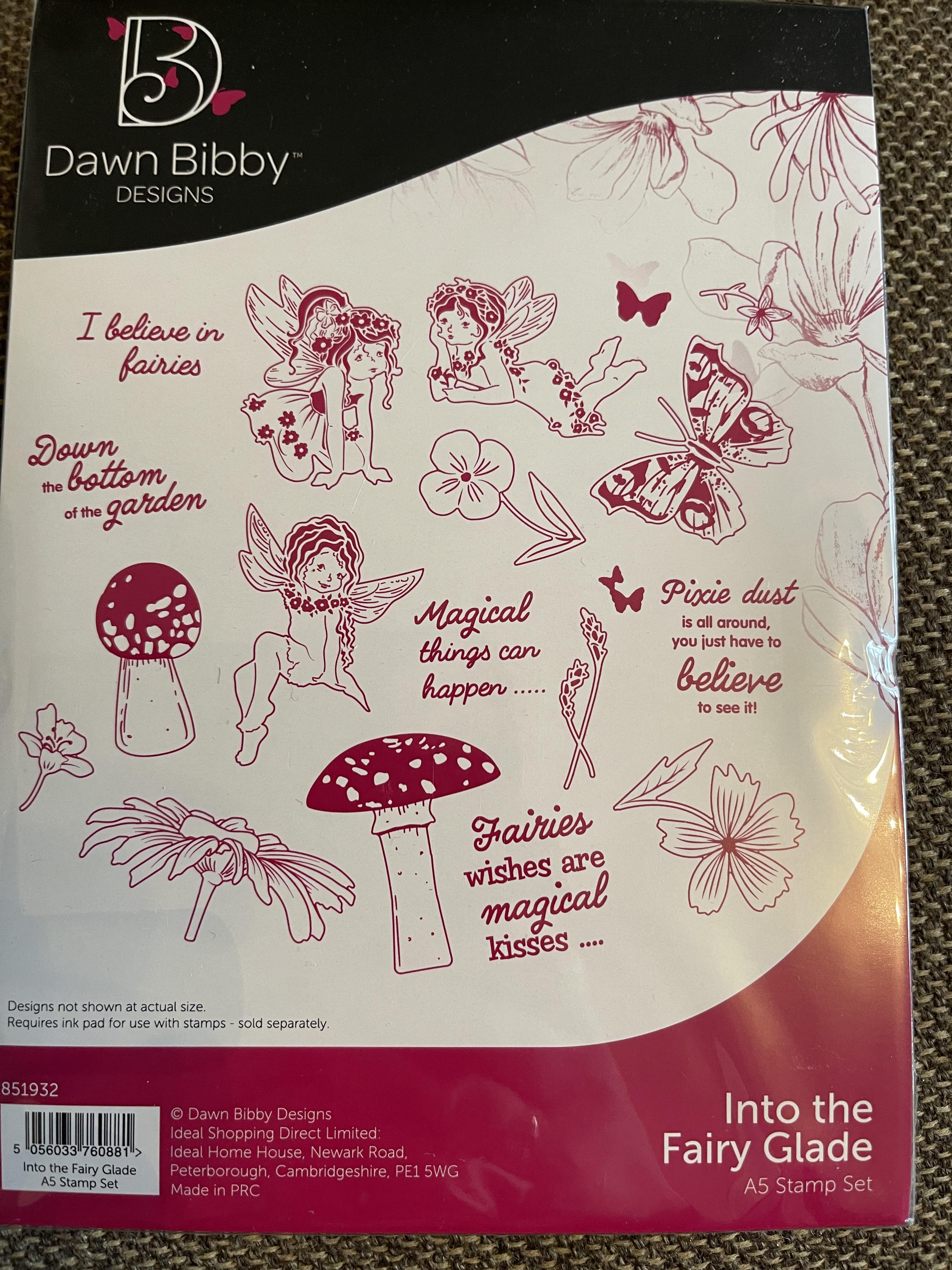 Dawn Bibby Designs - INTO THE FAIRY GLADE - stamps