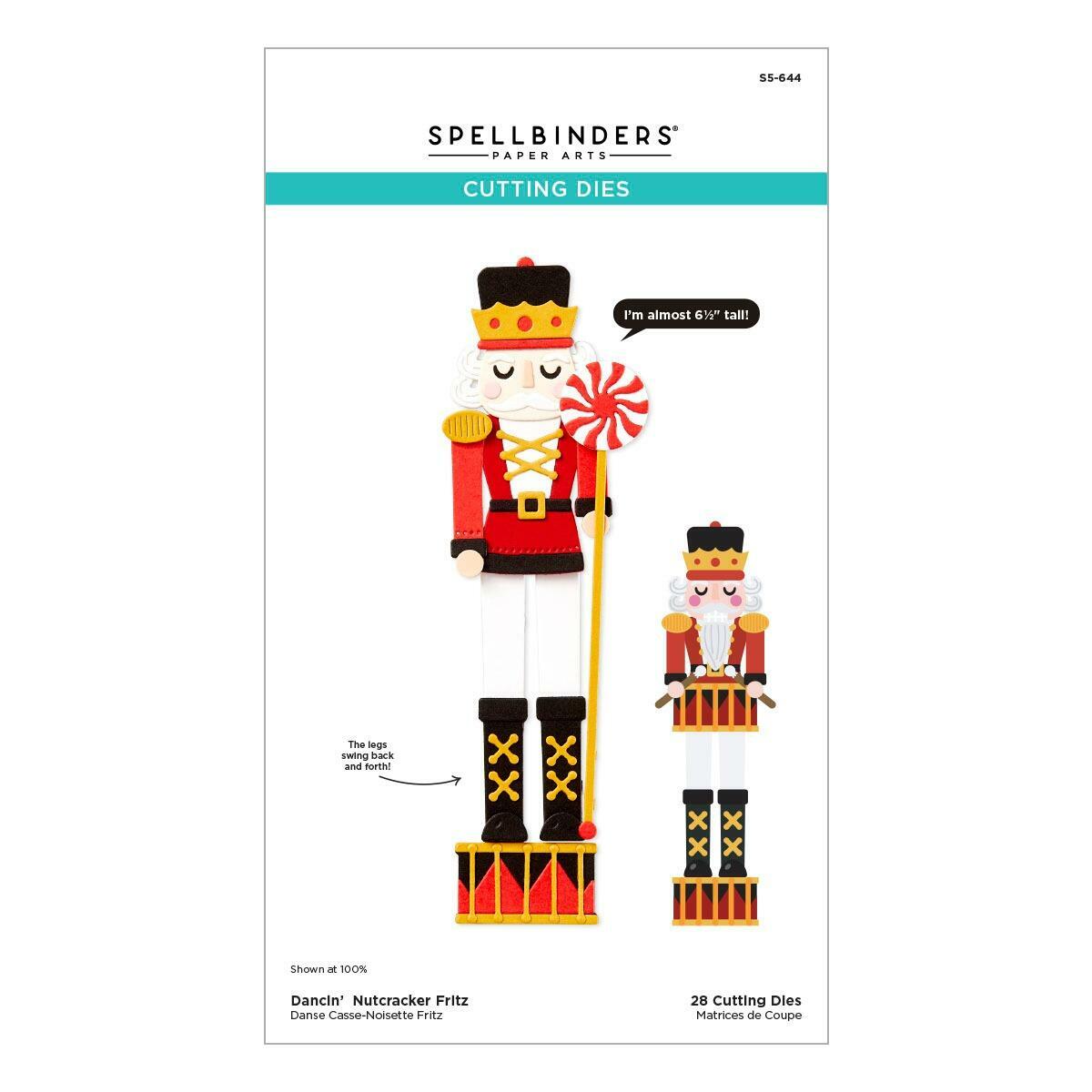 Spellbinders- Dancin' Nutcracker Fritz Etched Dies from the Dancin ...