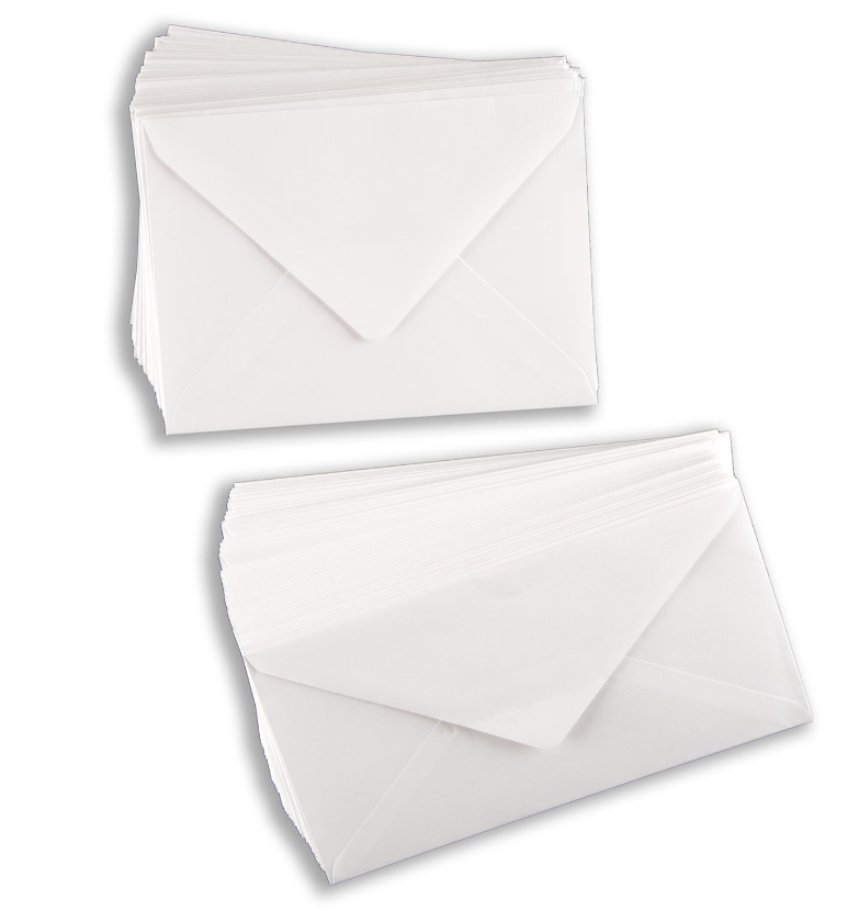 Dawn Bibby White Linen Envelopes