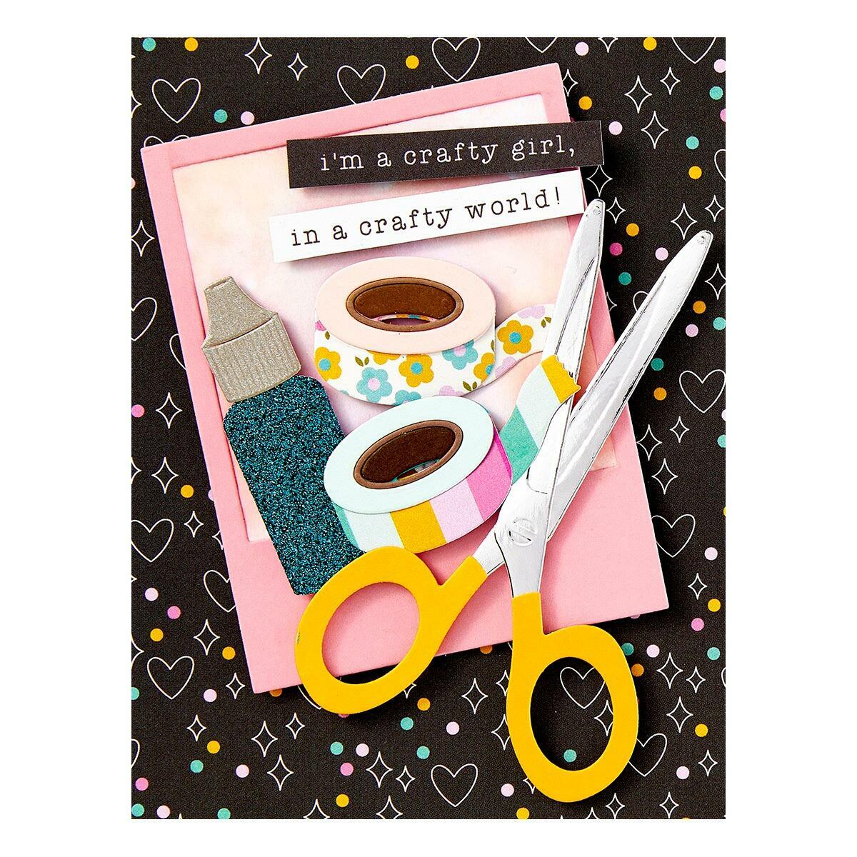 Spellbinders - Crafty Tools Etched Dies from the Crafty Babe Collection ...