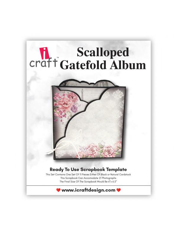 i Craft Designs Scalloped Gatefold Album