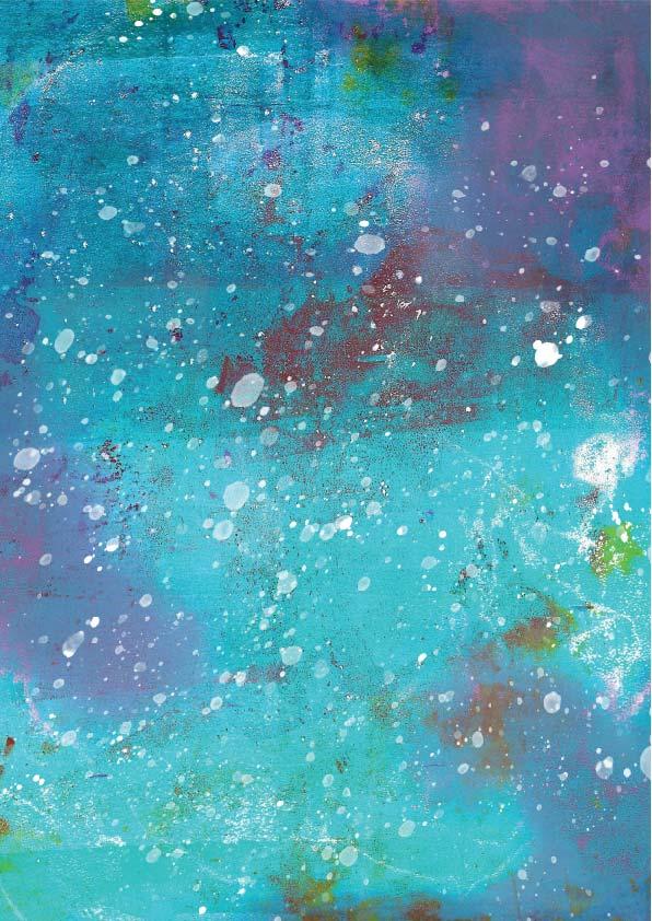 A4 Winter Aurora Background Paper Pack