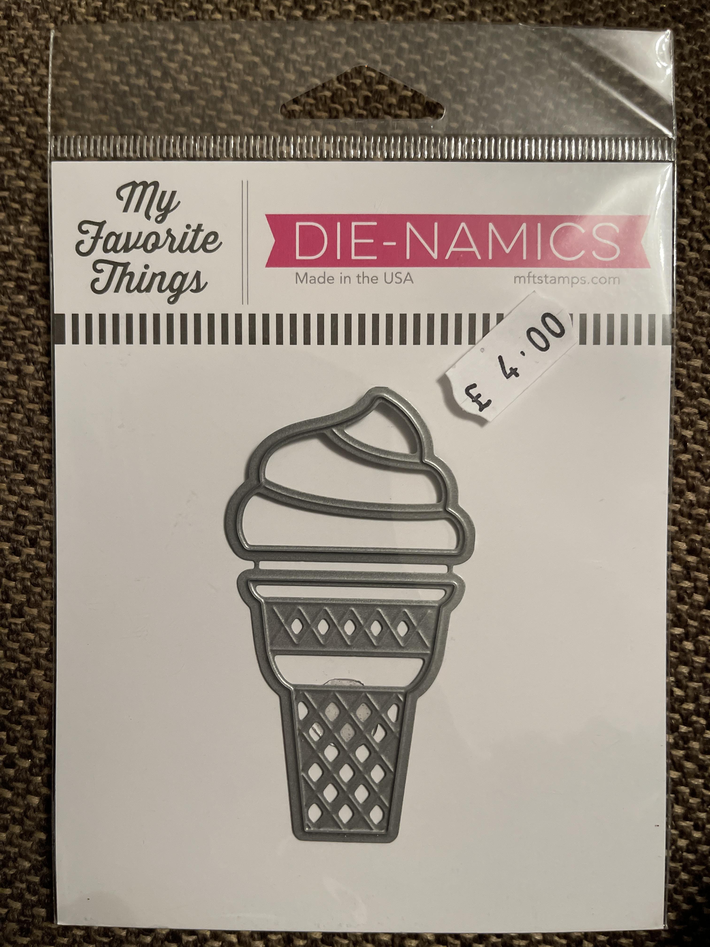 DIE-NAMICS- ICE CREAM CONE