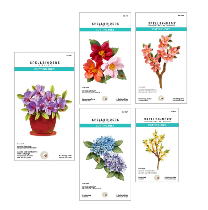 Spellbinders- Nature's Botanical Garden Die Bundle from the Nature's ...