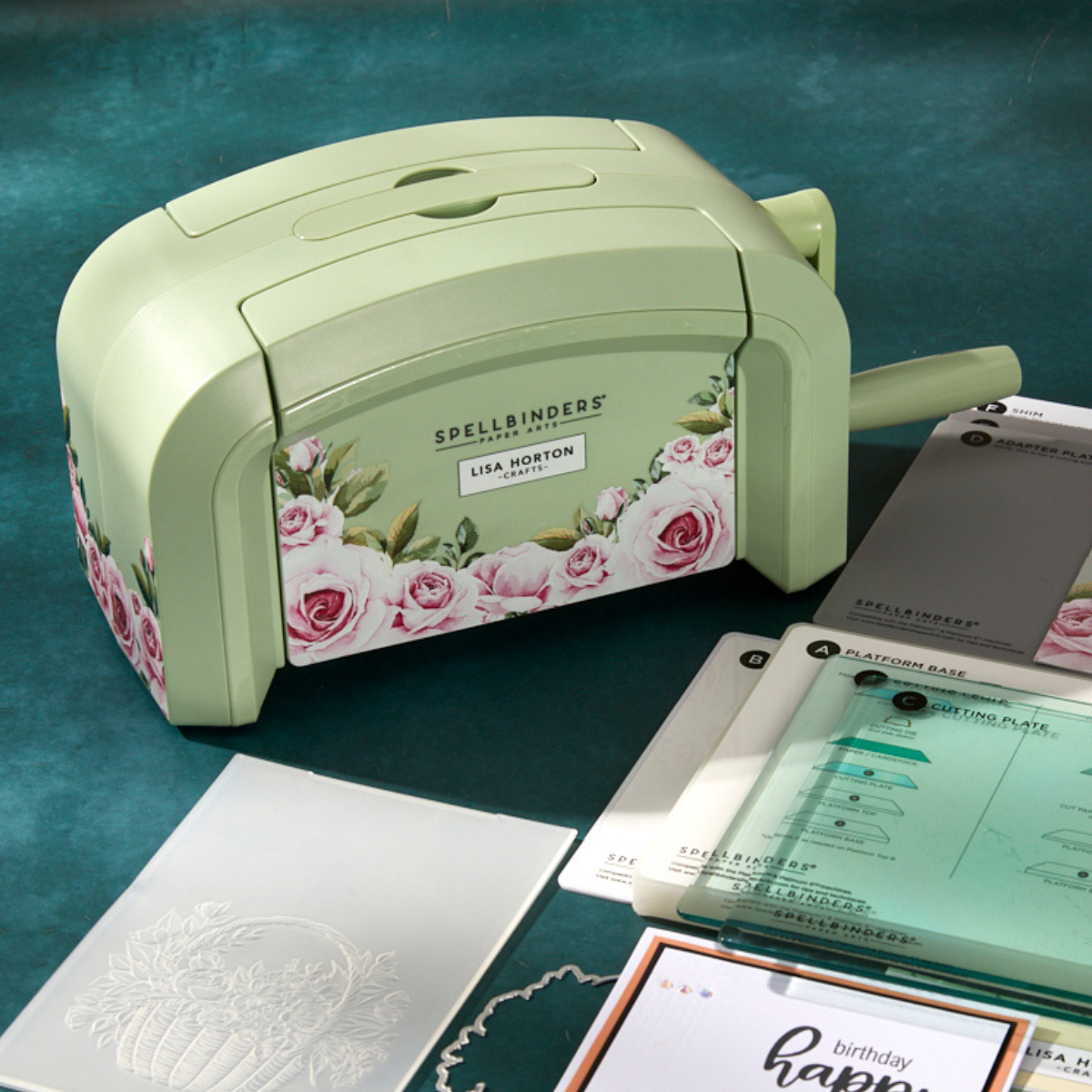 Spellbinders - Lisa Horton Crafts Special Edition Sage Green Platinum ...