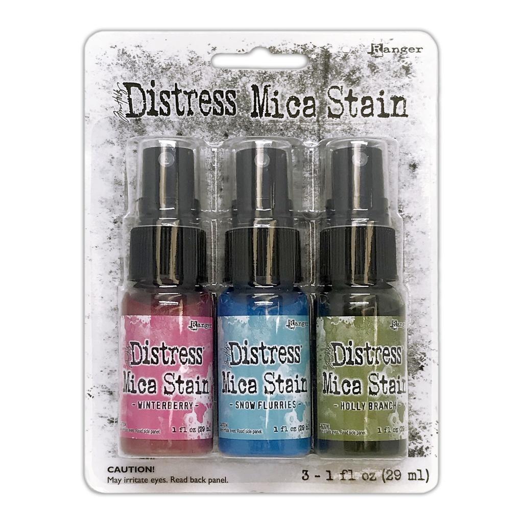 Ranger / Tim Holtz Distress® Holiday Mica Stain Set #2