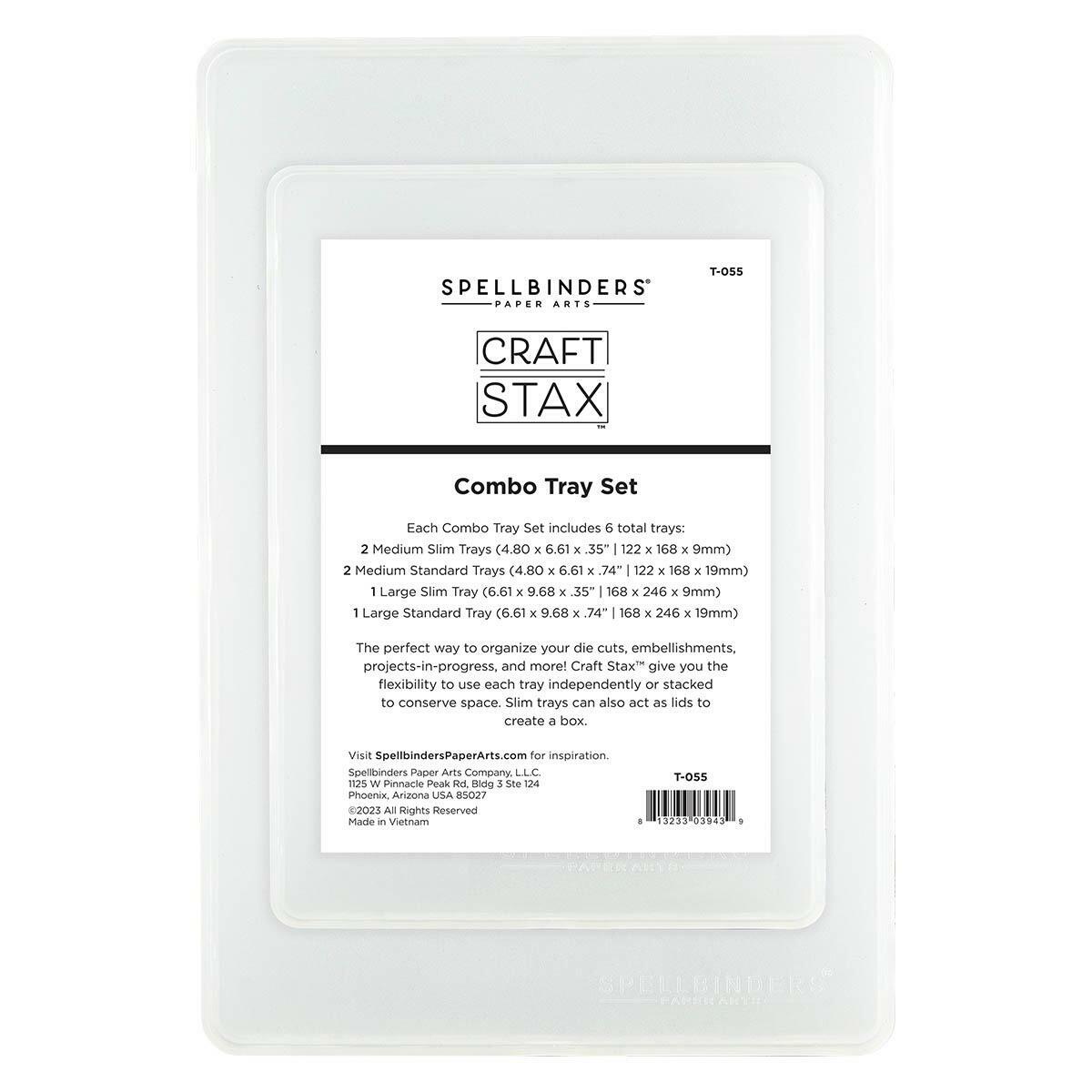 Spellbinders - Craft Stax Combo Tray Set