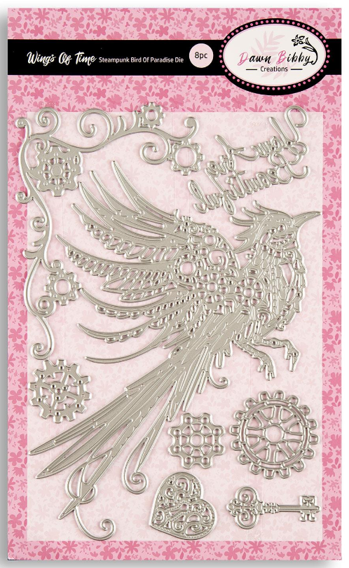 Wings Of Time Steampunk Bird Of Paradise A5