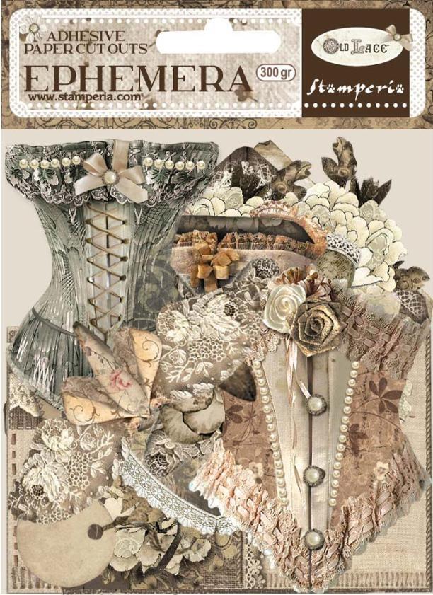 Stamperia Old Lace Ephemera