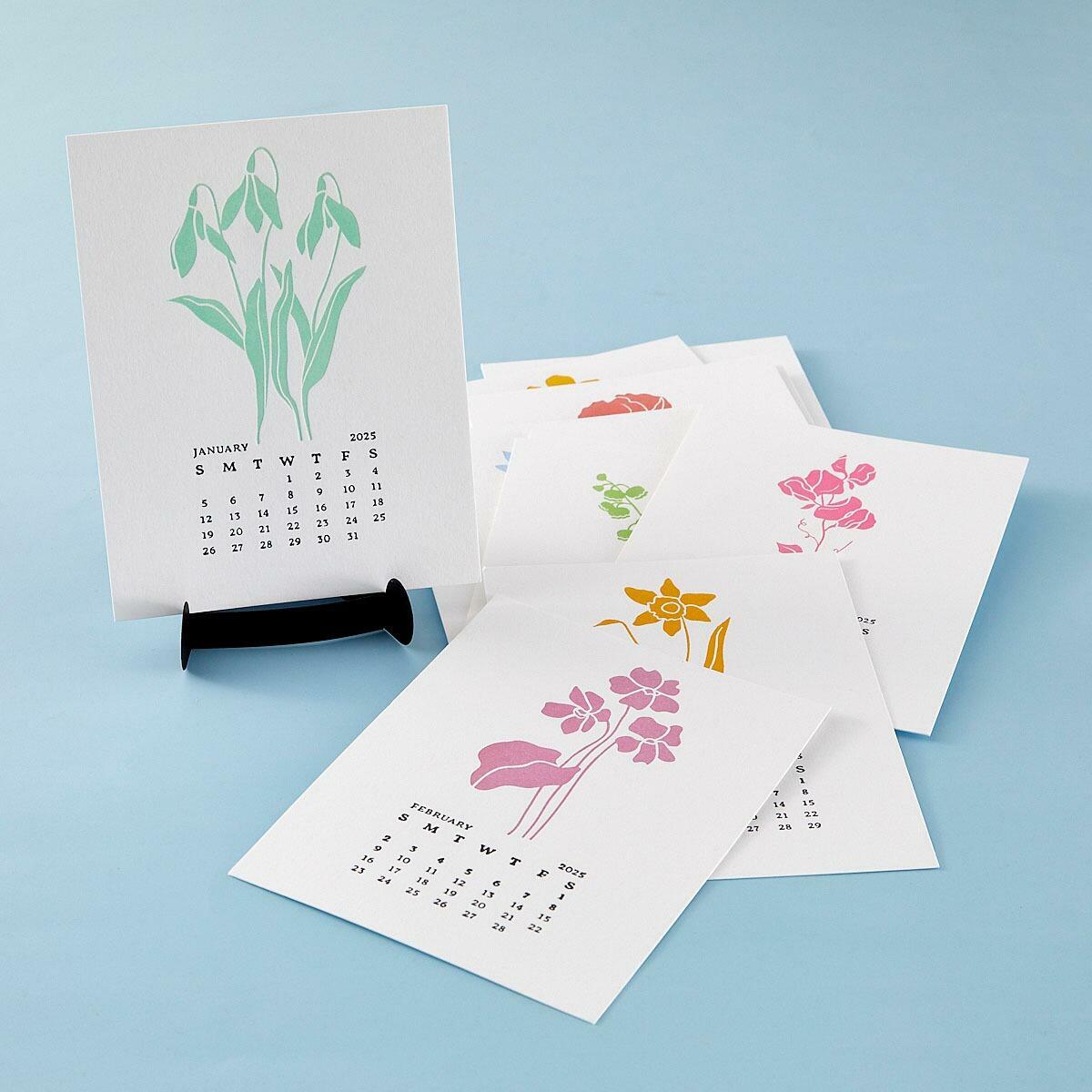 Spellbinders - 2025 DIY Calendar Press Plates and DIY Easel BetterPress ...