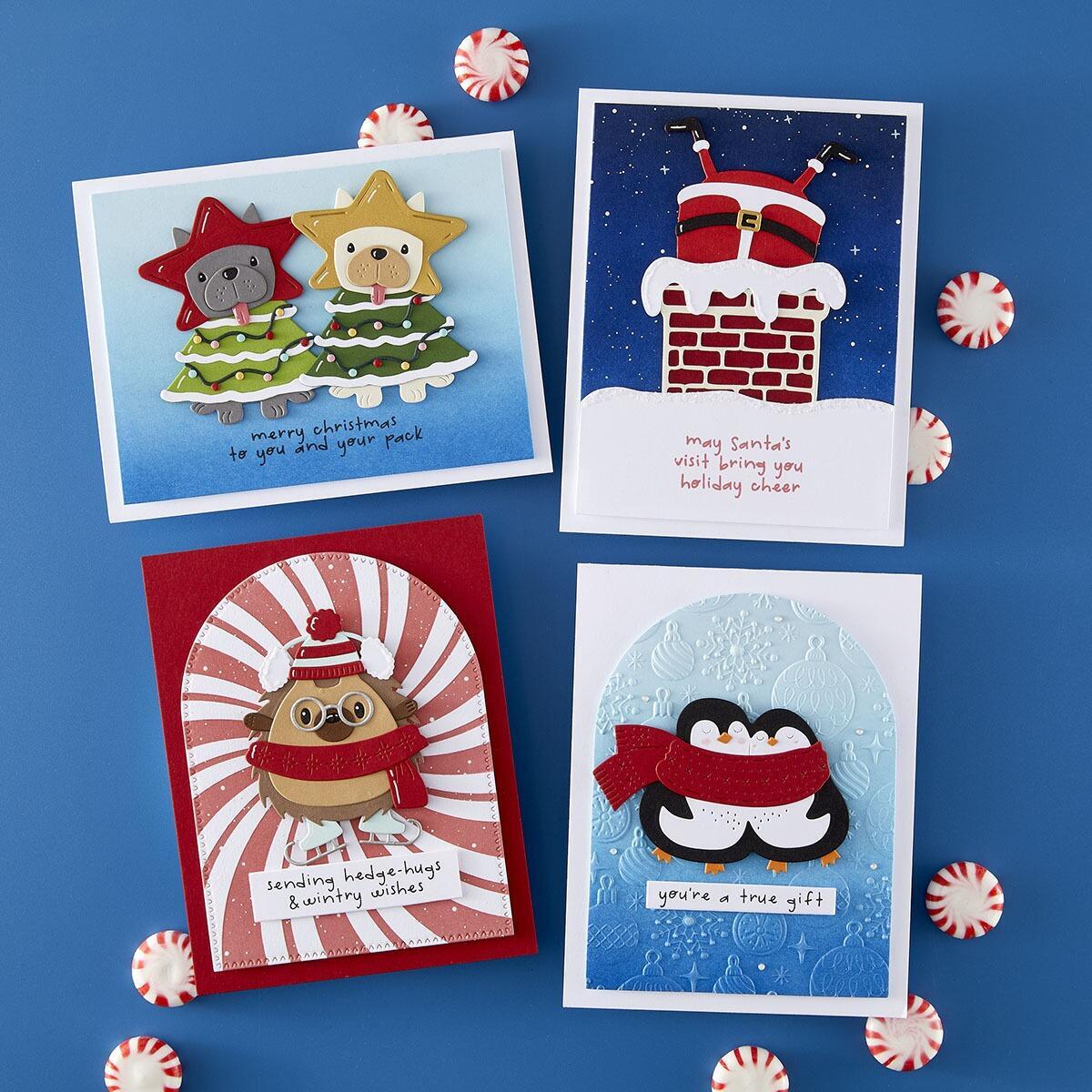 Spellbinders - Merry Mischief Stamp & Die Bundle from the Merry ...