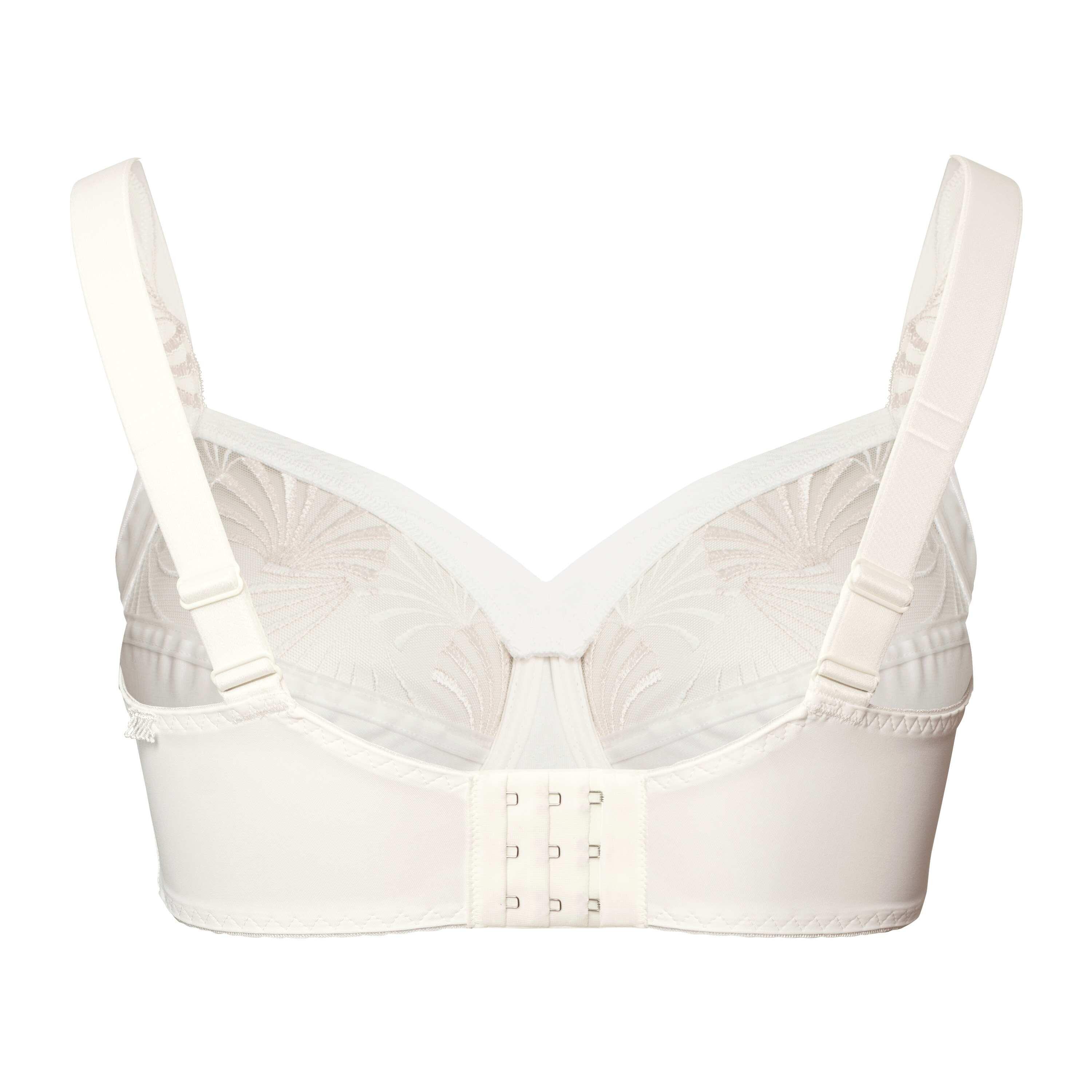 Emily Underwired Large Cup Bra from Ulla Dessous up to N cup - Natural ...