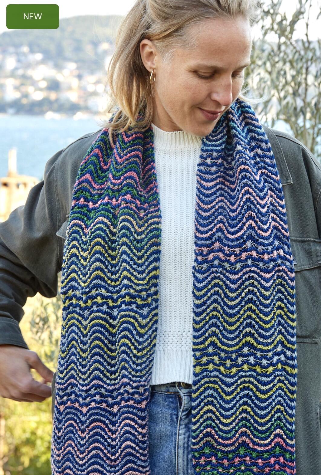 YILDIZ URTH YARNS SCARF PATTERN - Kiddlestitch Yarns