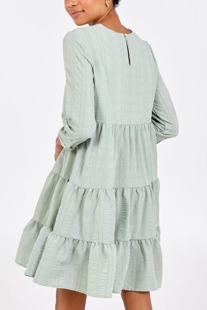 Tiered smock dress