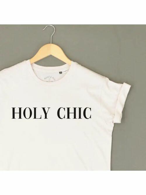 White Holy Chic tee
