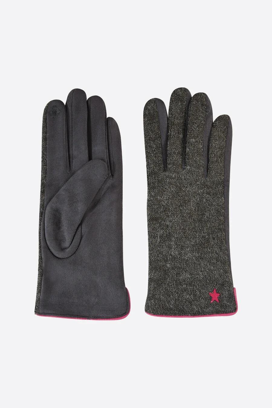 Embroidered star gloves