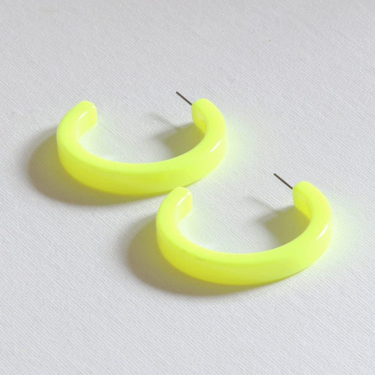 Marina neon earrings