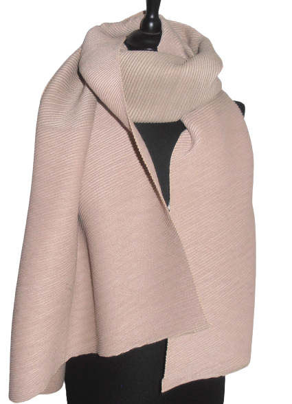 Dip dye scarf