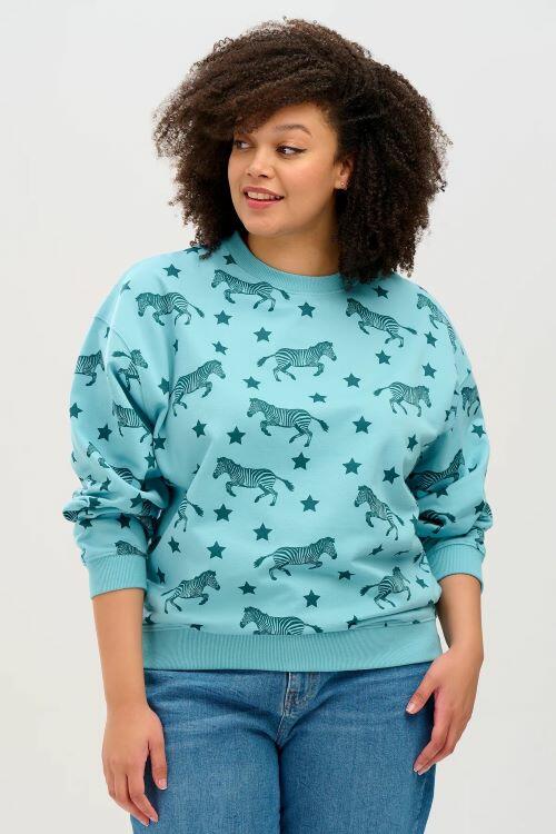 Zebra star sweatshirt