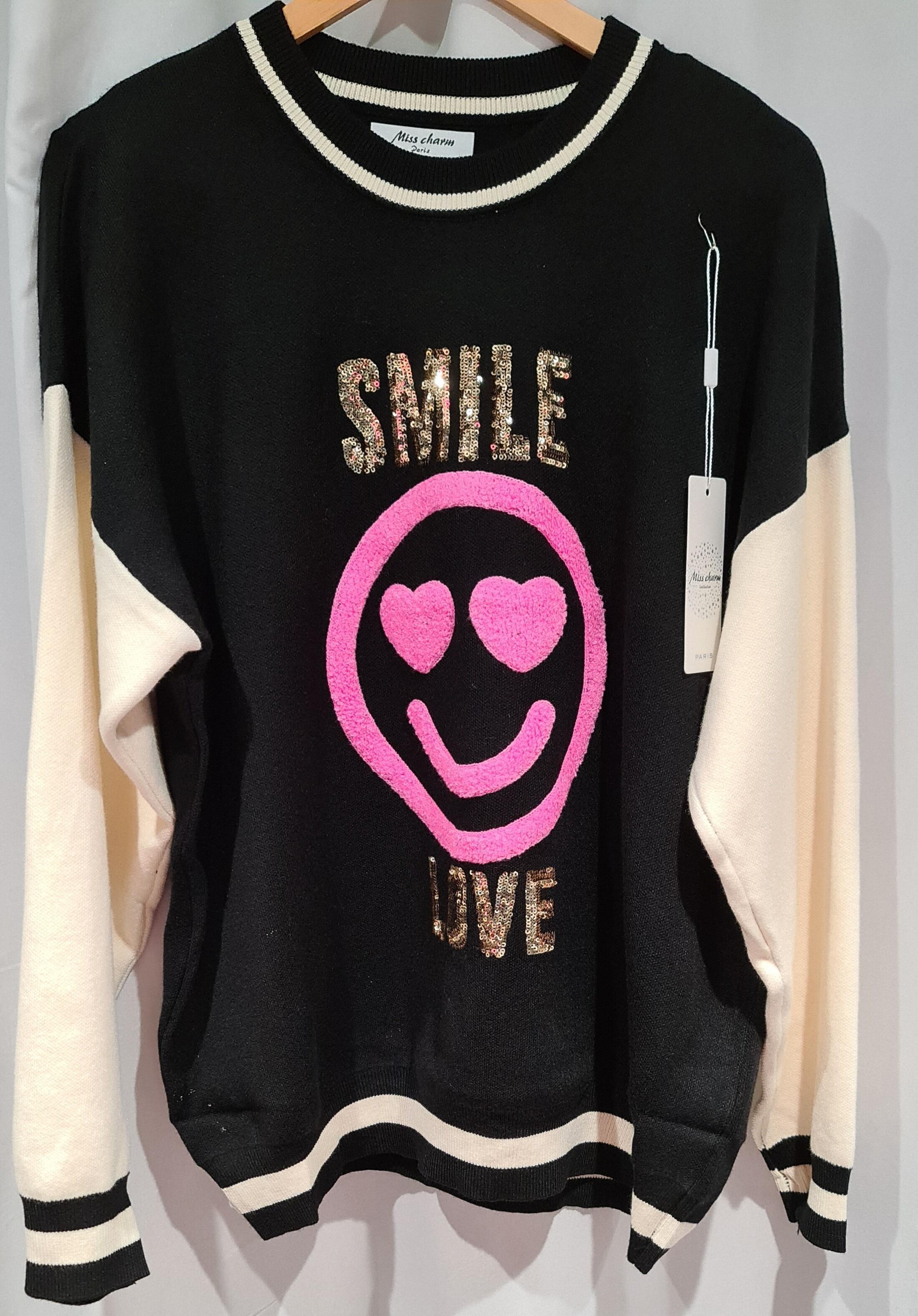 Smile & love jumper