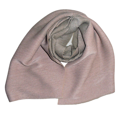 Dip dye scarf