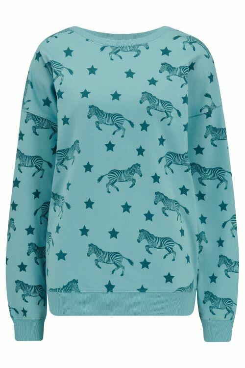 Zebra star sweatshirt