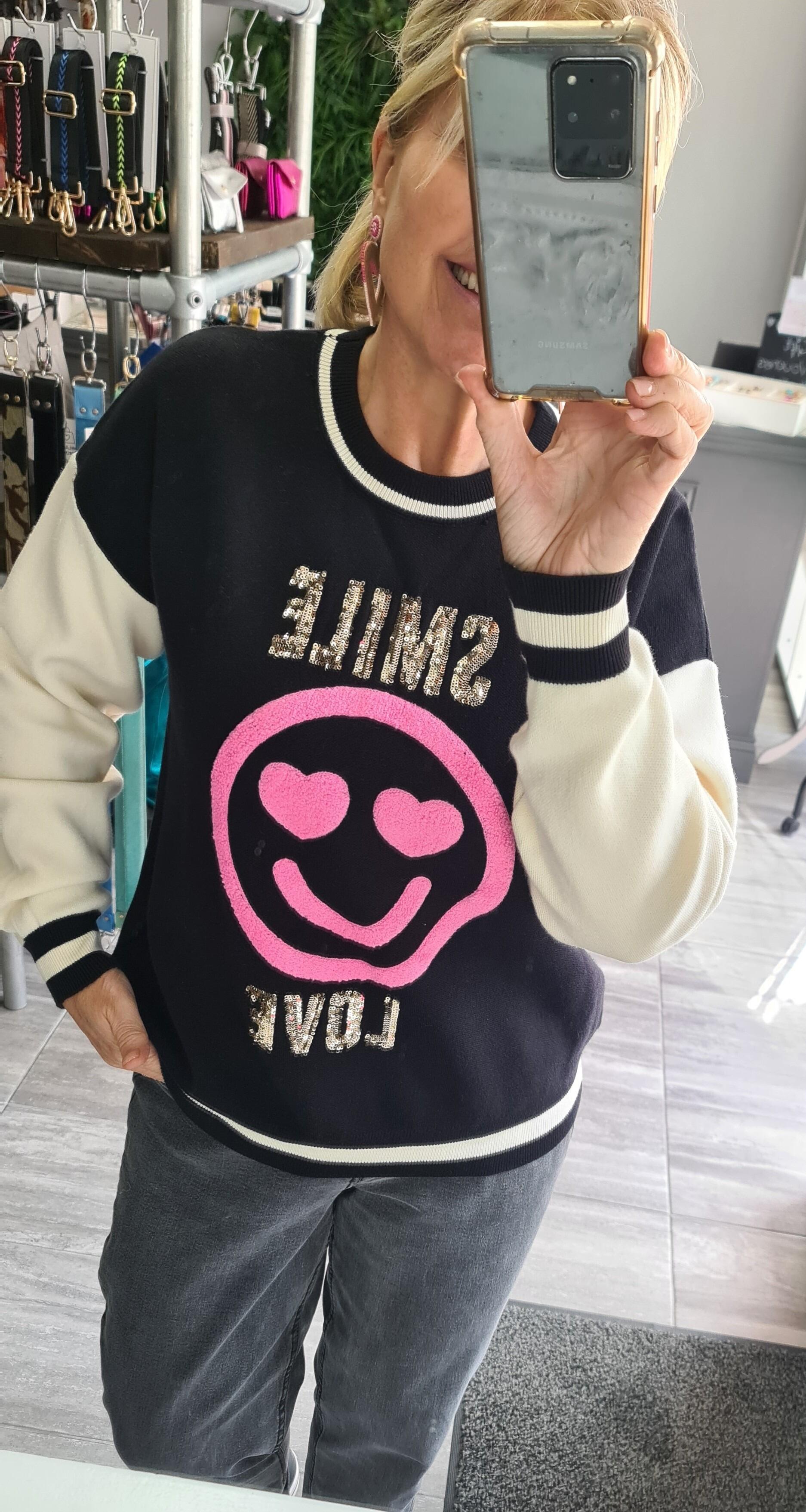 Smile & love jumper