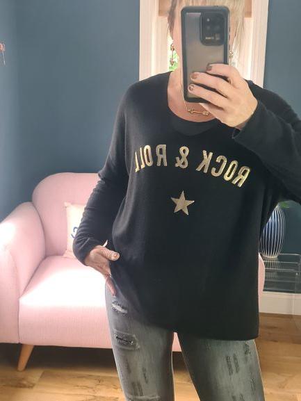 Rock & roll star jumper