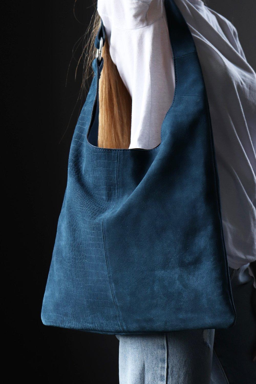 Large sling bag - Blue