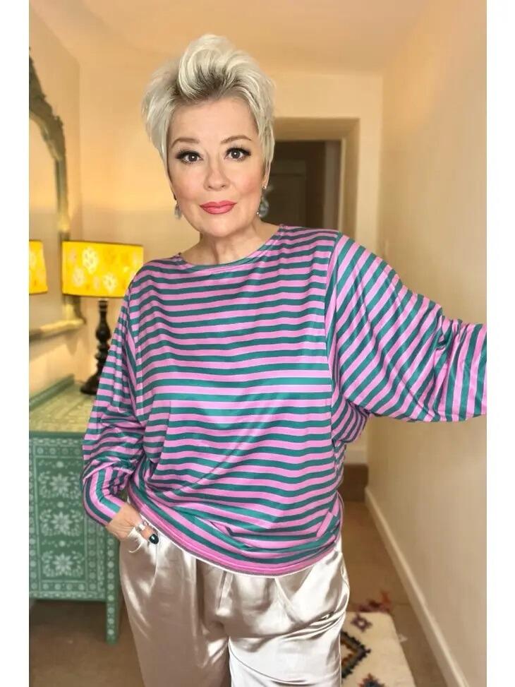Zania stripe top