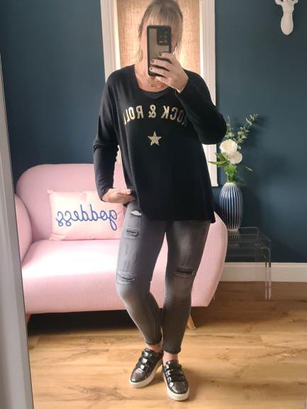 Rock & roll star jumper