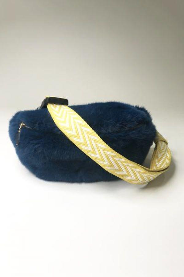 Faux fur bum bag