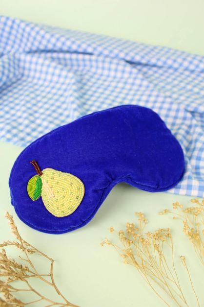 Velvet eye mask