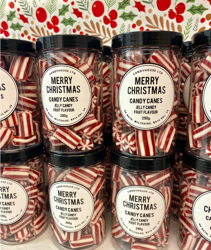 Merry Christmas Candy Canes