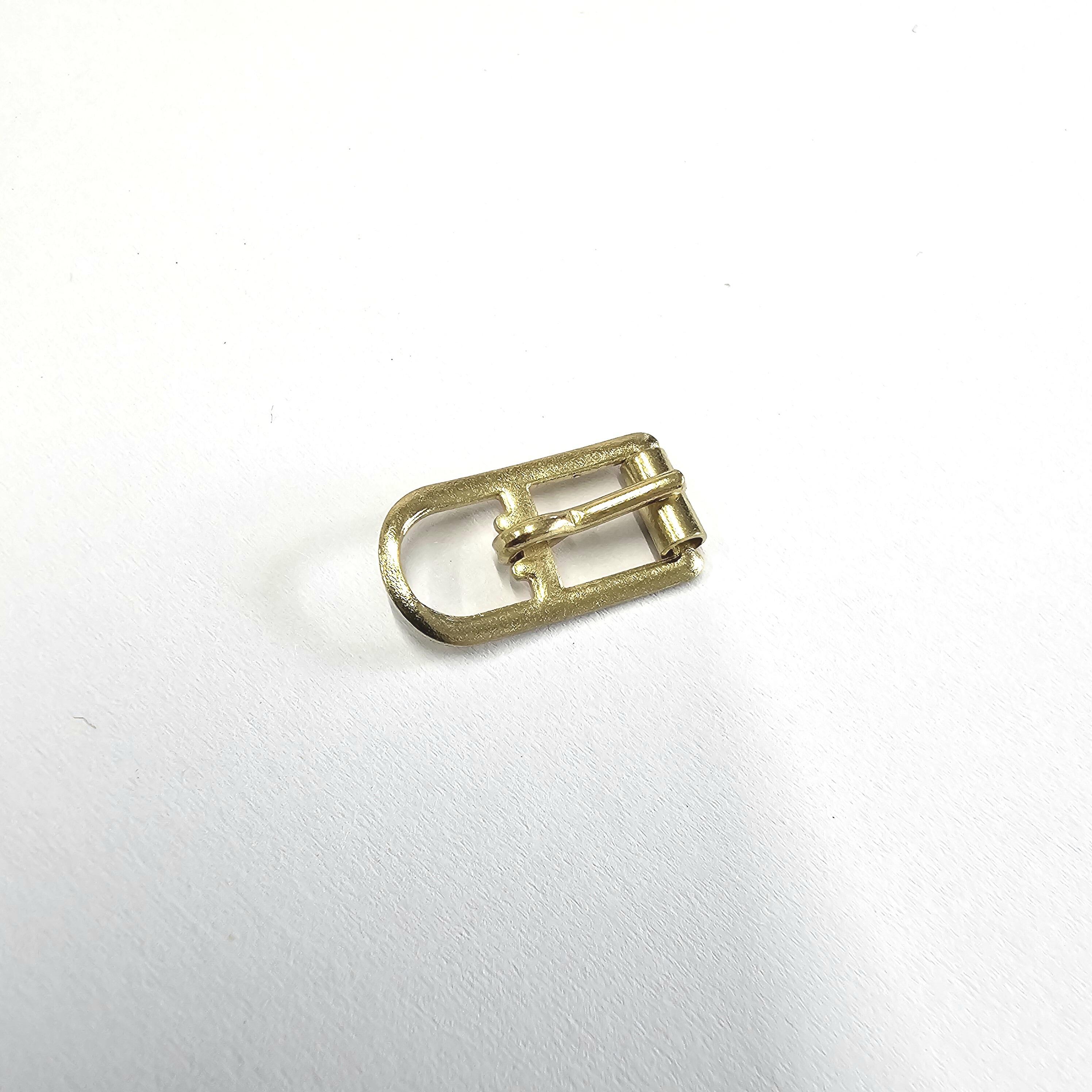 Small Brushed Gold Buckle