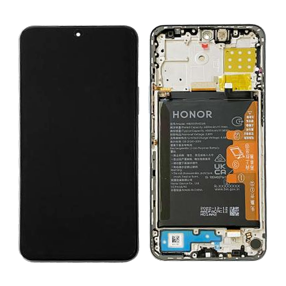 Honor 90 Lite / X8a LCD + Touch + Battery - Titanium Silver (CRT-NX1 ...