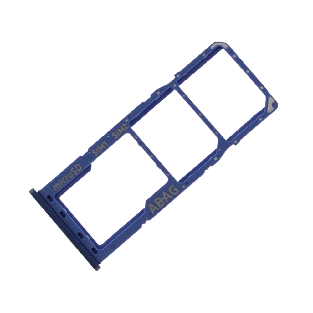 Samsung A217F Galaxy A21s SIM / Memory Card Tray - Blue GH98-45392C