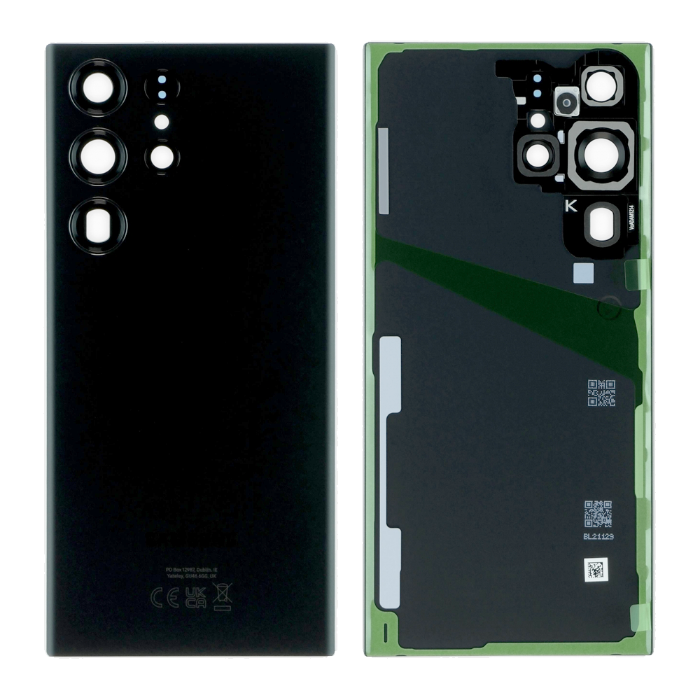 Samsung S918 Galaxy S23 Ultra Back / Battery Cover - Phantom Black GH82 ...
