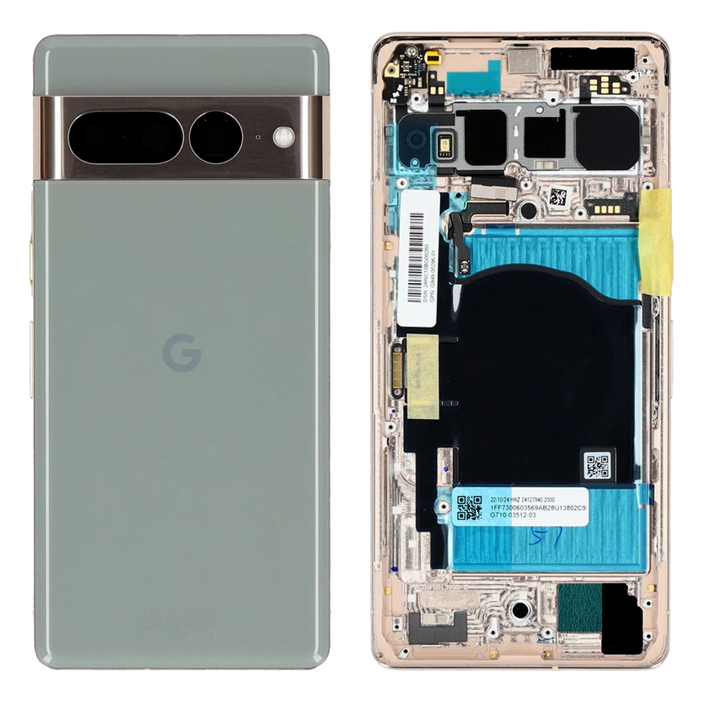 Google Pixel 7 Pro Back / Battery Cover - Hazel / Grey G949-00296-01