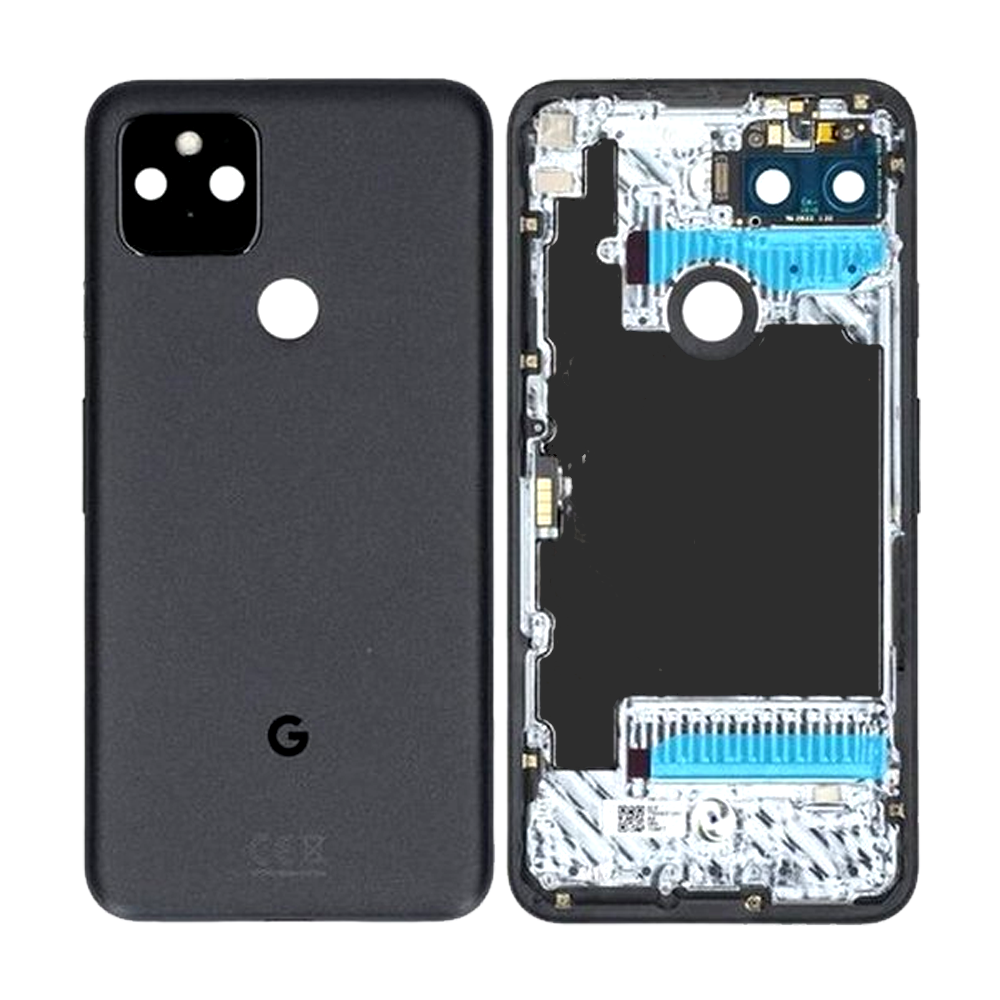 Google Pixel 5 Back / Battery Cover Assembly - Black G949-00095-01