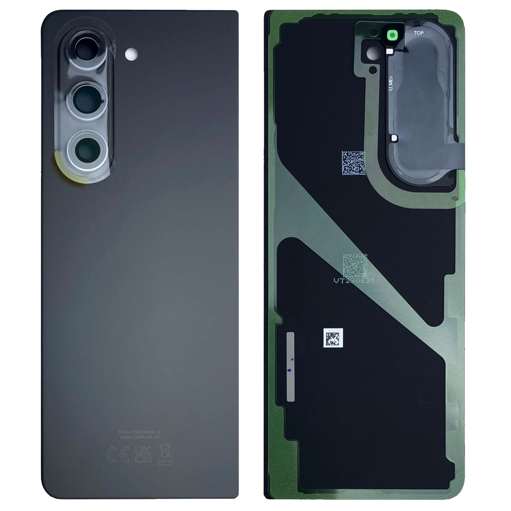 Samsung F946 Galaxy Z Fold5 Back / Battery Cover - Phantom Black GH82 ...