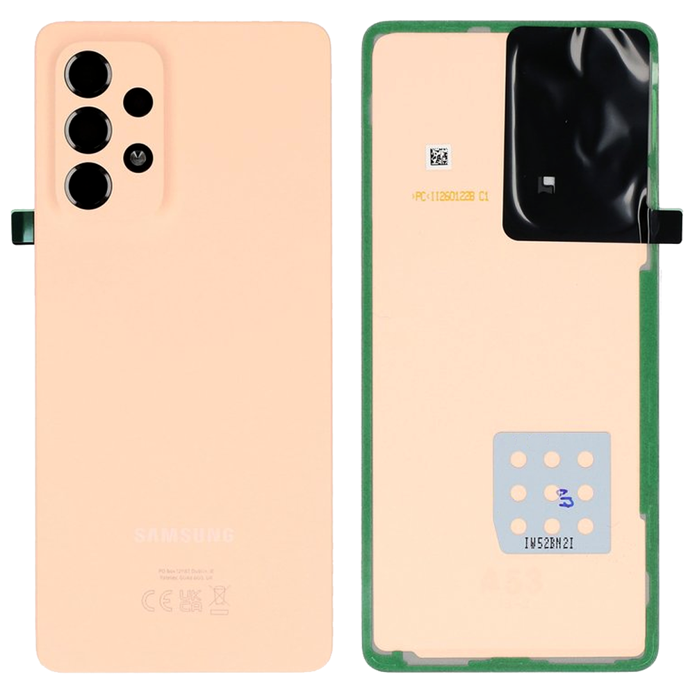 Samsung A536F Galaxy A53 5G Battery / Back Cover - Awesome Peach GH82 ...