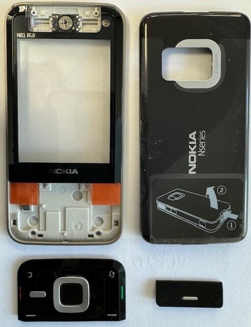 Nokia N81 8GB Housing Inc. Lens+A+Battery C.+2 Top Keymats